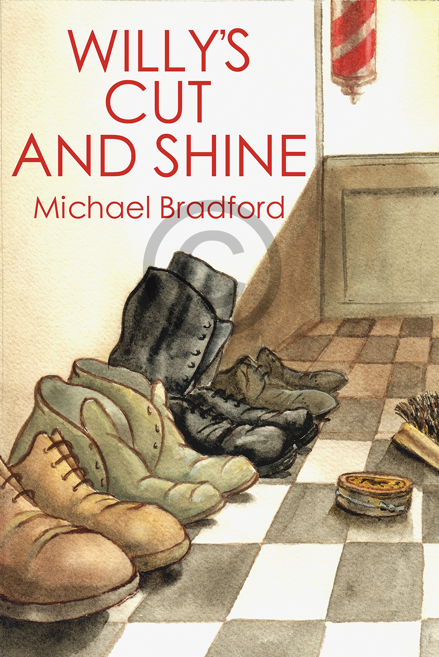 Artwork — Willy’s Cut and Shine – Broadway Play Publishing Inc
