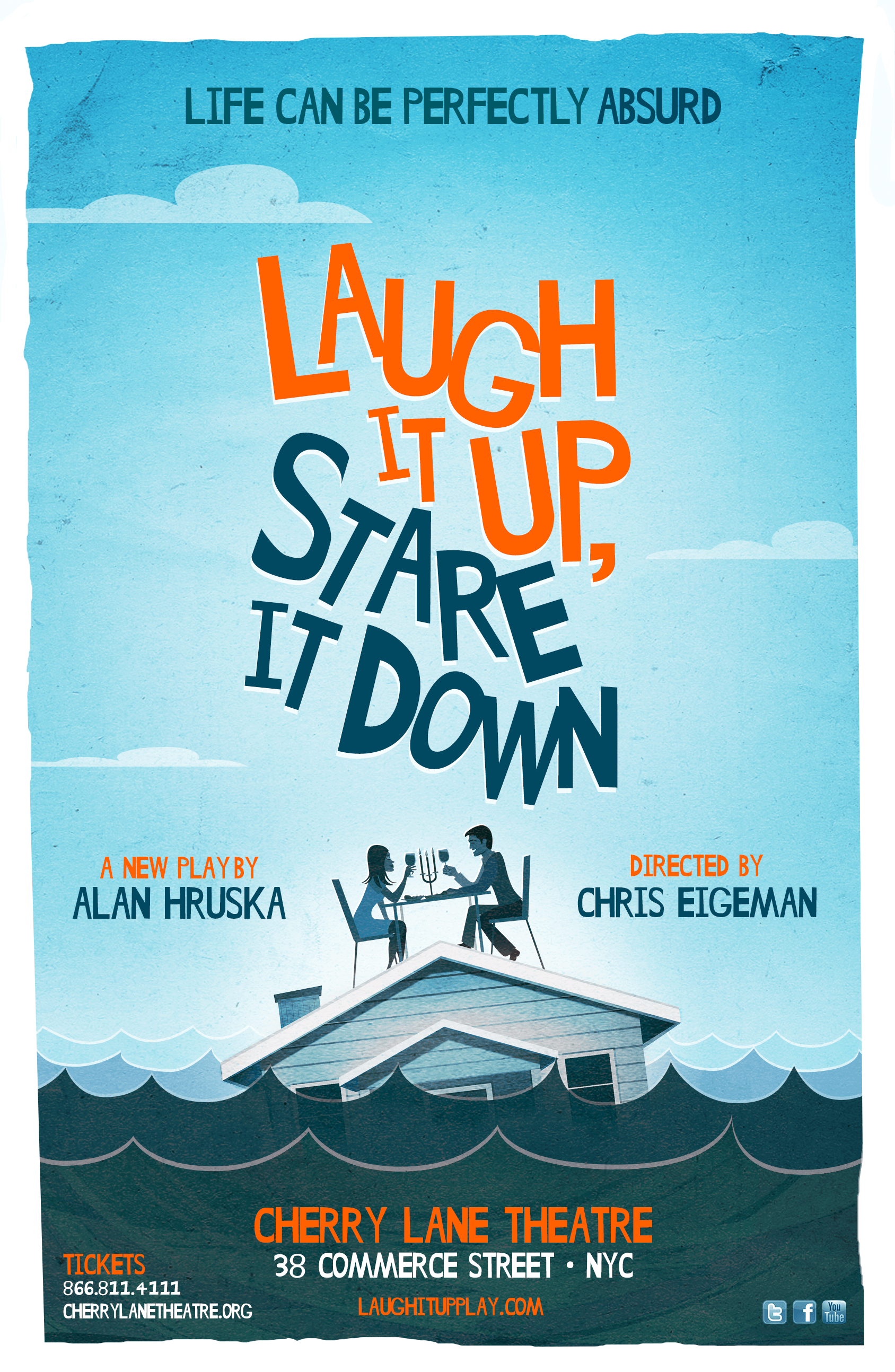 Artwork — Laugh It Up, Stare It Down – Broadway Play Publishing Inc