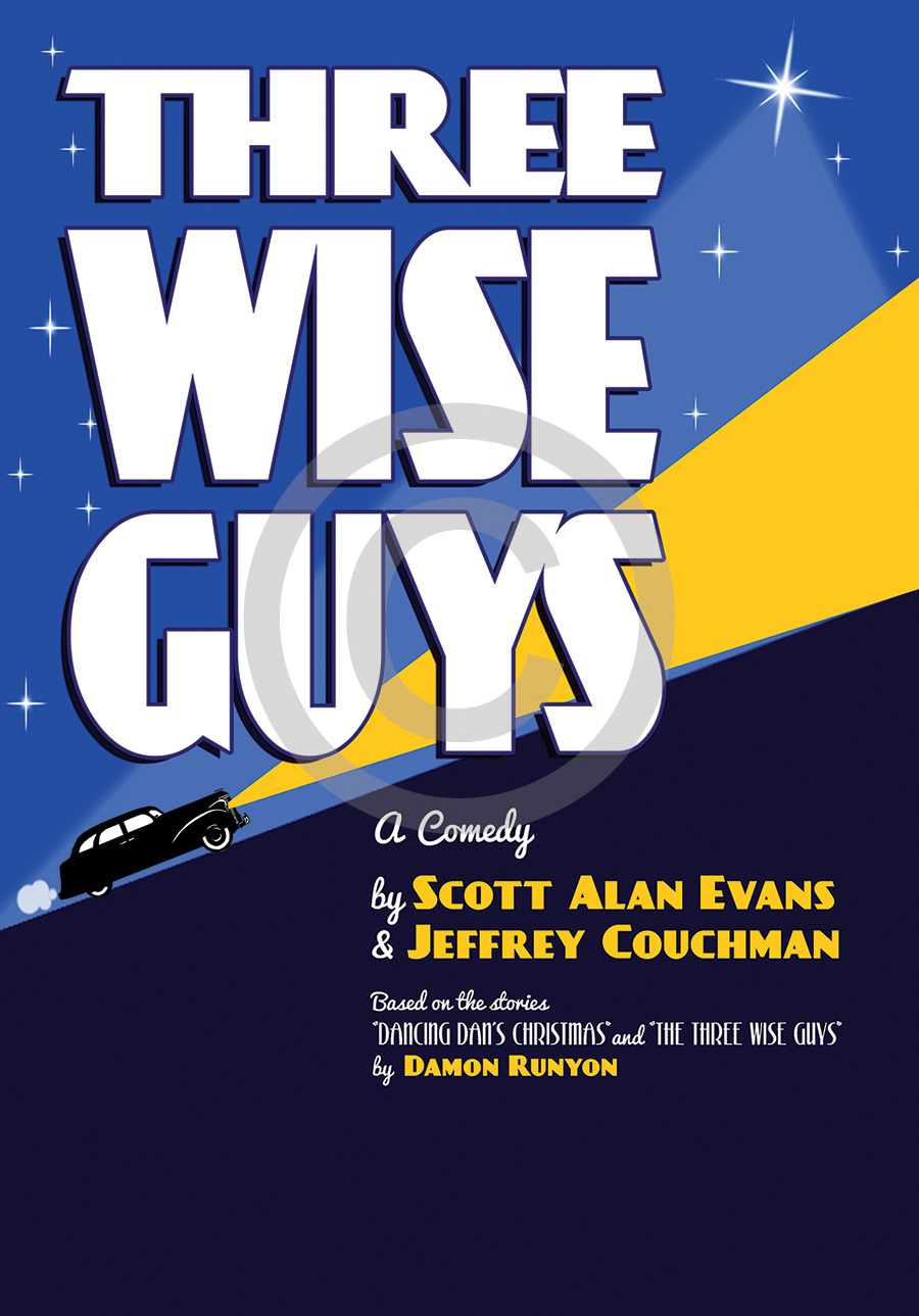 Artwork — Three Wise Guys – Broadway Play Publishing Inc